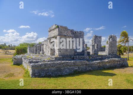 Great palace 25, Mayan Ruins in Tulum, Riviera Maya, Yucatan, Caribbean ...