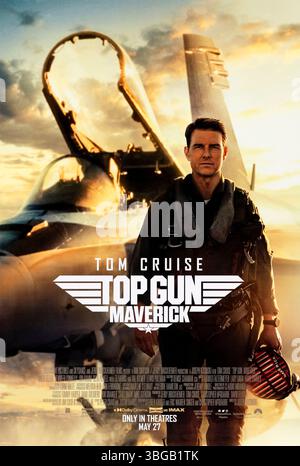 Top Gun: Maverick (2022) directed by Joseph Kosinski and starring Tom ...