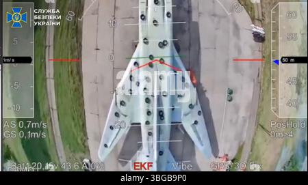 This screenshot taken from video shows Charlie Radman, a corn and ...