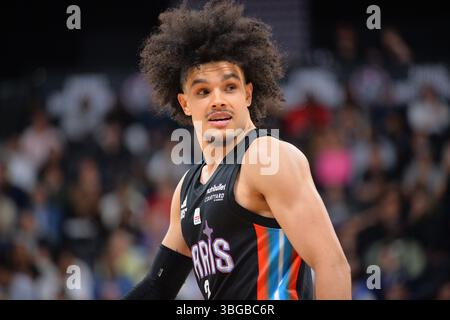 Nadir Hifi during the French championship, Betclic Elite basketball ...