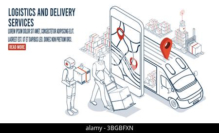 Smart Logistics. A global automated delivery system integrating export ...