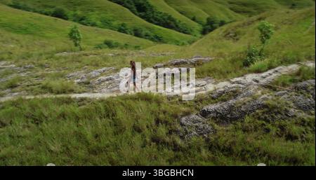 Young beautiful tourist woman exploring the city of Bangkok Stock Photo ...