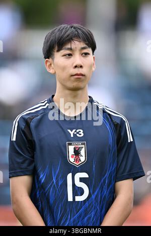 J-Village Stadium, Fukushima, Japan. 3rd June, 2025. Kylian Negri (FRA ...