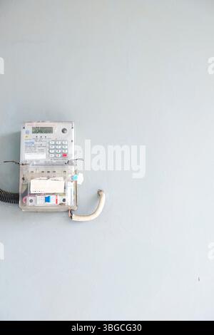 Prepaid electricity or token listrik PLN in Indonesia. Electric power ...