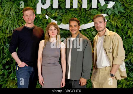 Christoph Schechinger, Alicia von Rittberg, Kostja Ullmann und Jacob ...