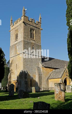 Church, Stanway, The Cotswolds, England, Great Britain Stock Photo - Alamy