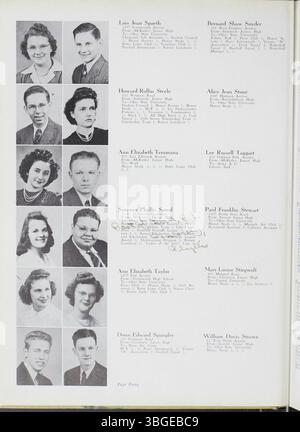 The 1944 Memory Book yearbook details North High School’s origins and ...