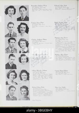 The 'Memory Book' from 1944 documents the history of North High School ...