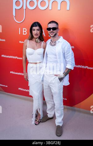 Sara Fructuoso, Natos attend to 'Ibizate con Ploom' photocall on June 4 ...