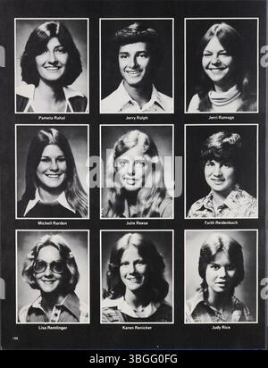 The Whetstone High School yearbook, "The Legend," from 1977 includes ...