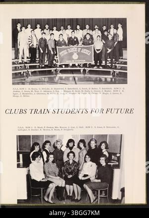 Dublin High School’s 1965 yearbook, 'The Shamrock,' represents the ...