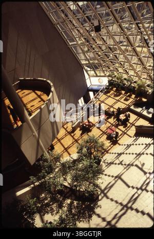 An interior view of the atrium in the Ohio Center, which opened on ...