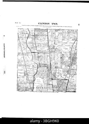 This set of 1910 Township Tax Maps for Franklin County, Ohio ...