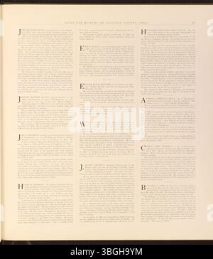 This page of the 1917 Auglaize County Atlas provides land ownership ...