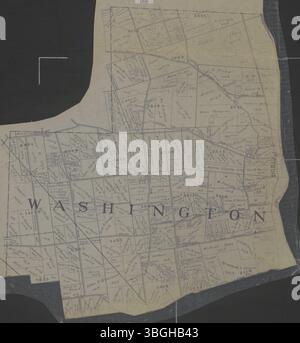 The 1895 property ownership plat map of Georgesville, located in ...