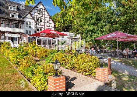 Hotel and restaurant Hitthim, Kloster, Hiddensee island, Mecklenburg ...