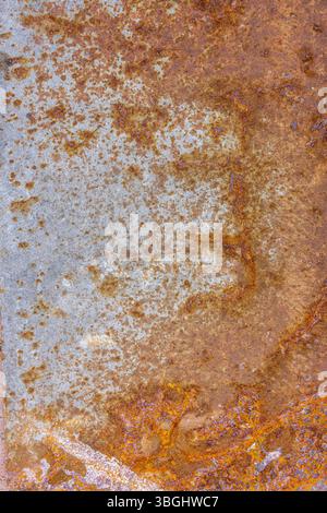 Close up rust on surface of the old iron, Rusty metal steel metal sheet ...