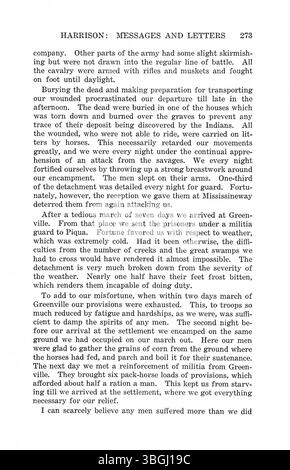 The 'Messages and Letters of William Henry Harrison' (1922) covers his ...