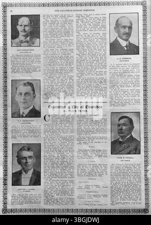 The 1912 Columbus Sunday Dispatch Centennial Edition commemorates the ...