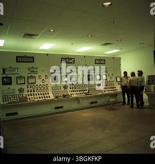 This image shows the interior of the Columbus trash-burning power plant ...