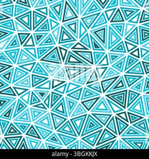 Abstract geometric design. Repeated seamless pattern for textile, wallpaper, wrapping paper ...