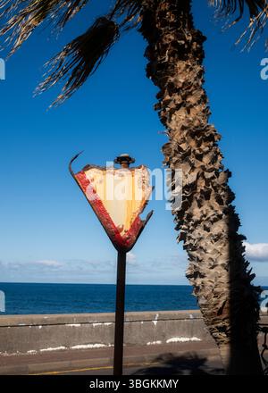 FUNCHAL, MADEIRA, PORTUGAL - APRIL 21: A lost place swimming pool ...