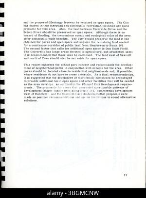 This page of the Don Scott Field Area Plan outlines recommendations for ...