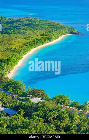 Nacula island, top view, Yasawa islands, Fiji Stock Photo - Alamy