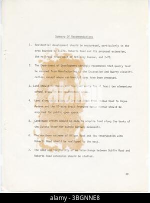 The Marble Cliff Area Plan (1970) provides detailed recommendations for ...
