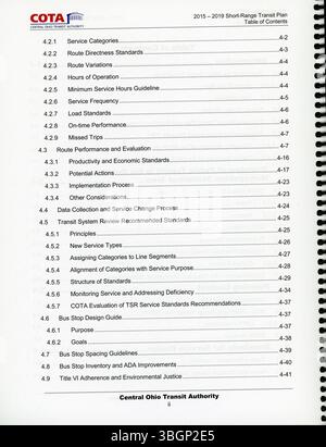 The 2015-2019 Short Range Transit Plan (SRTP) by COTA provides a ...