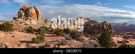 A view of the scenic Badlands landscape captured with Camera 8 ...
