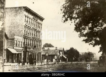 The Old Wolfel building, a four-story structure with storefronts on the ...