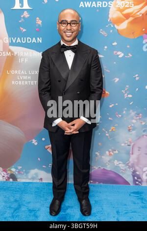 Justin Fenner attends the Fragrance Foundation Awards at the David H ...