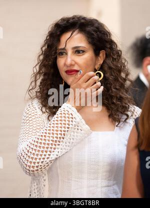Hanan Motawie on the red carpet during the Happy Birthday Tribeca Film ...