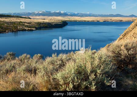Hauser Lake vista, Two Camps Vista, Lewis and Clark National Historic ...