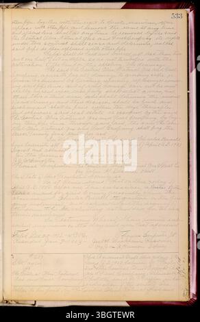 The Franklin County Recorder’s office record book from 1900 to 1903 ...