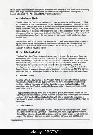 This document, as part of the 2030 Transportation Plan for the Mid Ohio ...