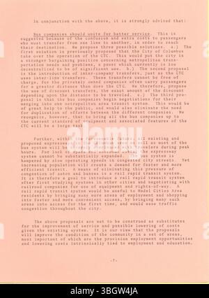 The 1969 Model City Program application for Columbus details the proposed urban improvement ...