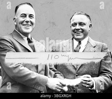 Mr Jack Wright and Mr John Polando Warner arrive in Southampton to ...