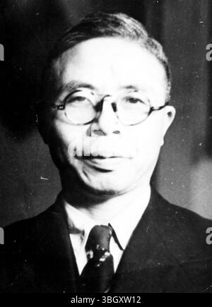 Dr. Wang Shih Chieh former Chinese Minister of Information newly ...