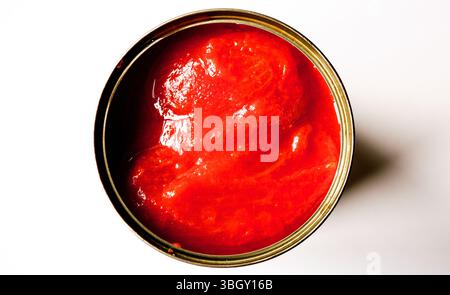 London UK, June 06 2025, Open Tin or Can of Ready To Cook Cods Roe ...