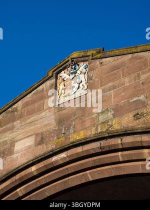 Newgate, Gate and Walkway, Chester City Walls, Chester, Cheshire ...