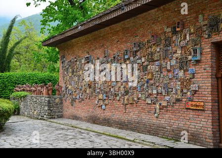 A view from the city of Sheki, Azerbaijan Stock Photo - Alamy