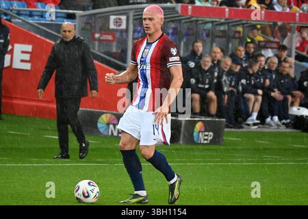 Julian Ryerson of Norway in action during the 2026 FIFA World Cup ...