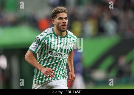 Abde Ezzalzouli of Real Betis celebrates a goal 2-0 during the UEFA ...