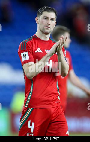 Wales' Ben Davies during the FIFA World Cup European Qualifying match ...