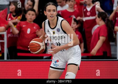Emily Bessoir (Deutschland, 22) Basketball Damen Testspiel: Belgien ...