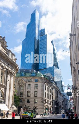 City of London skyscrapers at Bishopsgate, London England United ...
