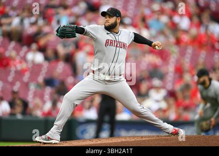 Cincinnati, Ohio, USA. 6th June, 2025. Arizona Diamondbacks catcher ...