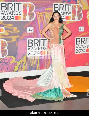 LONDON, ENGLAND - MARCH 02: Charli XCX attending the BRIT Awards 2024 ...